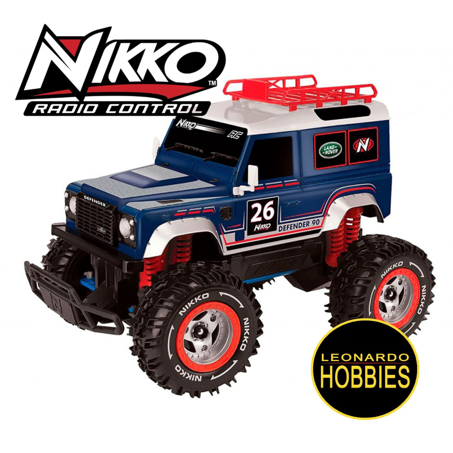 LAND ROVER DEFENDER 90 Radio Control Escala 1/16 Nikko 94159 – Leonardo ...