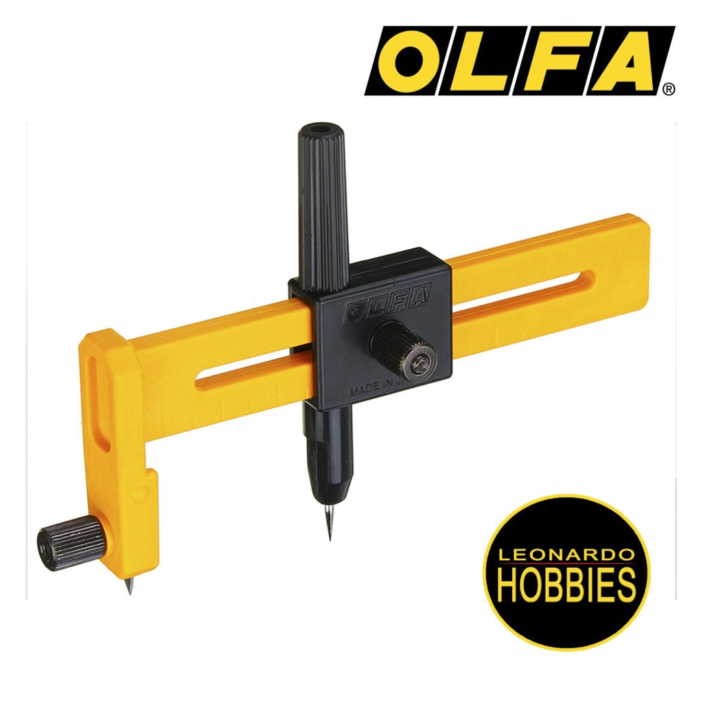 Compás de corte- Trincheta giratoria- OLFA CMP-1 – Leonardo Hobbies
