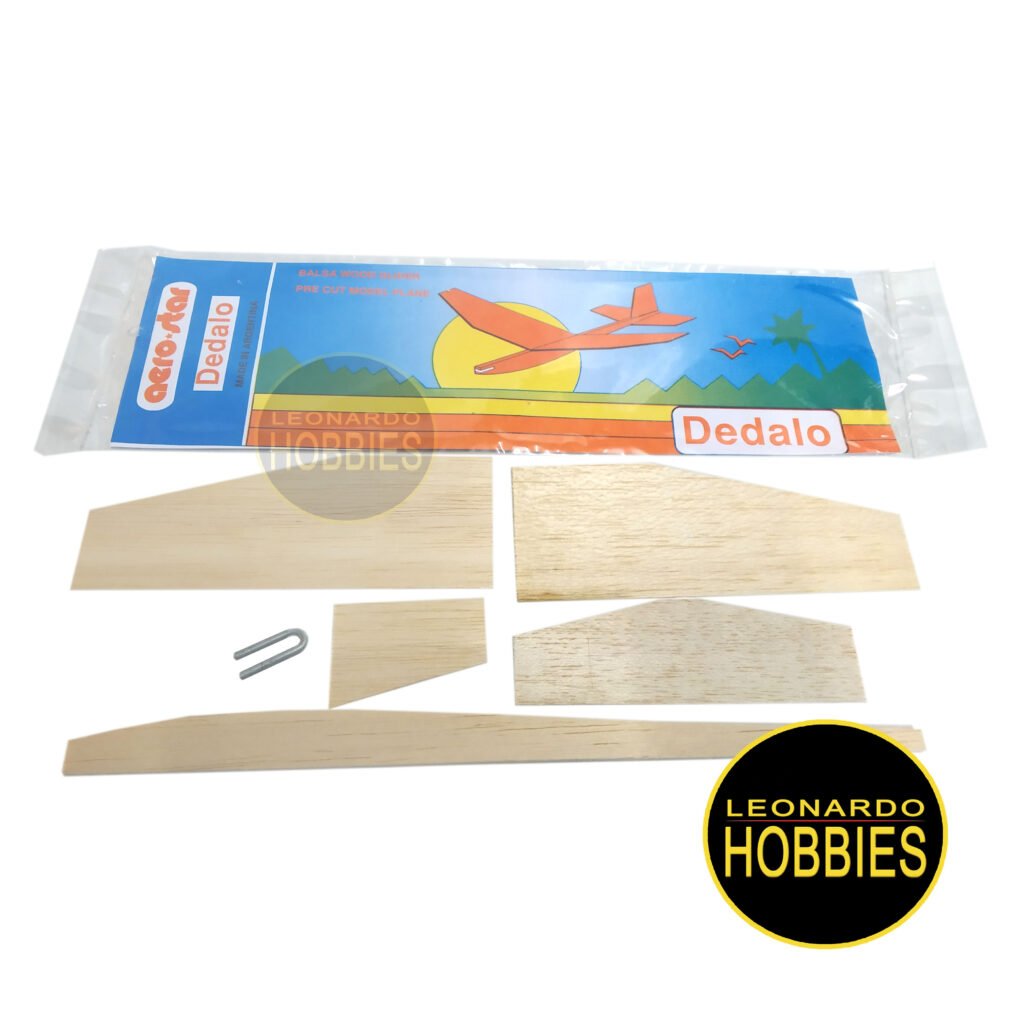 Kit Avión de Madera Balsa «Dedalo» Aerostar – Leonardo Hobbies