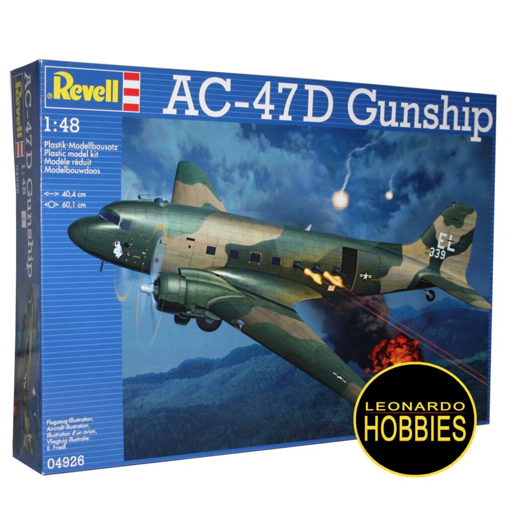 AC-47D Gunship Escala 1/48 Revell 04926 – Leonardo Hobbies