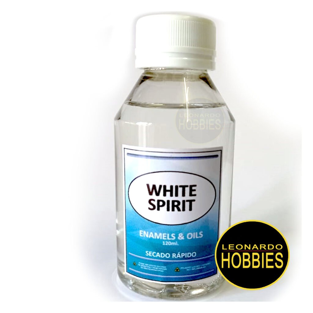 White Spirit Thinner para Enamel y Óleos por 120cc. – Leonardo Hobbies