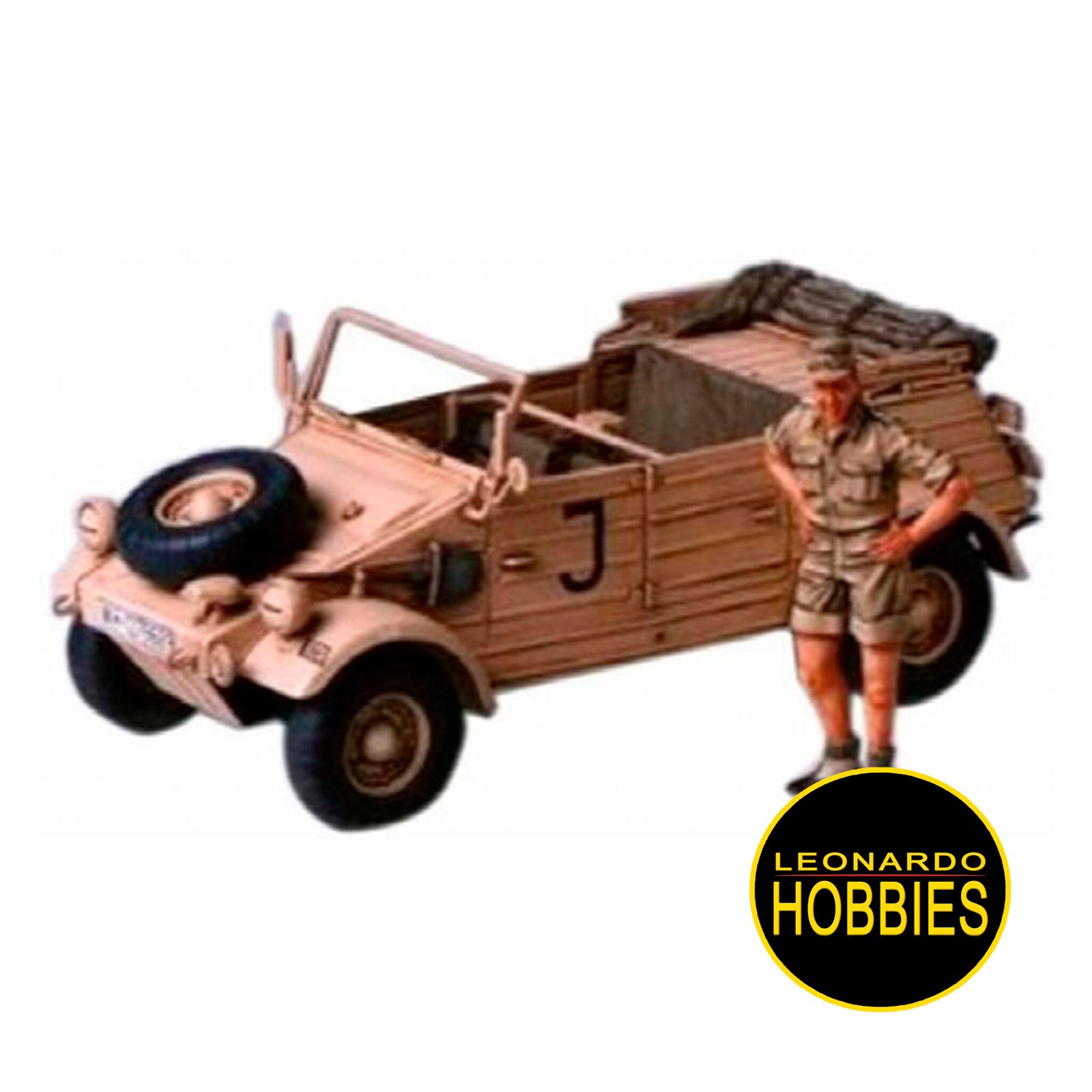 Kübelwagen Type 82 Africa Corps Escala 1/35 Tamiya 35238 – Leonardo Hobbies
