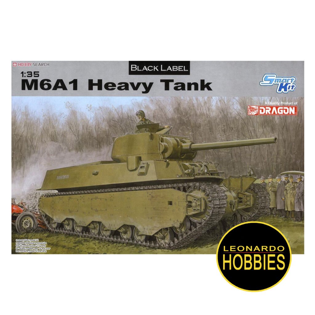M6A1 Heavy Tank Escala 1/35 Dragon 6789 – Leonardo Hobbies