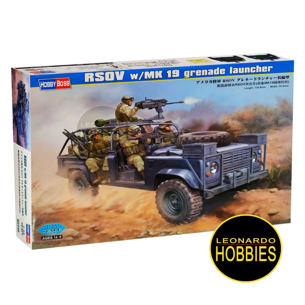 RSOV with MK 19 Grenade Launcher Escala 1/35 Hobby Boss 82449 ...