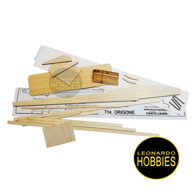 Kit Avión de Madera Balsa – Corte Láser «Teniente Origone» Escala 1:32 ...