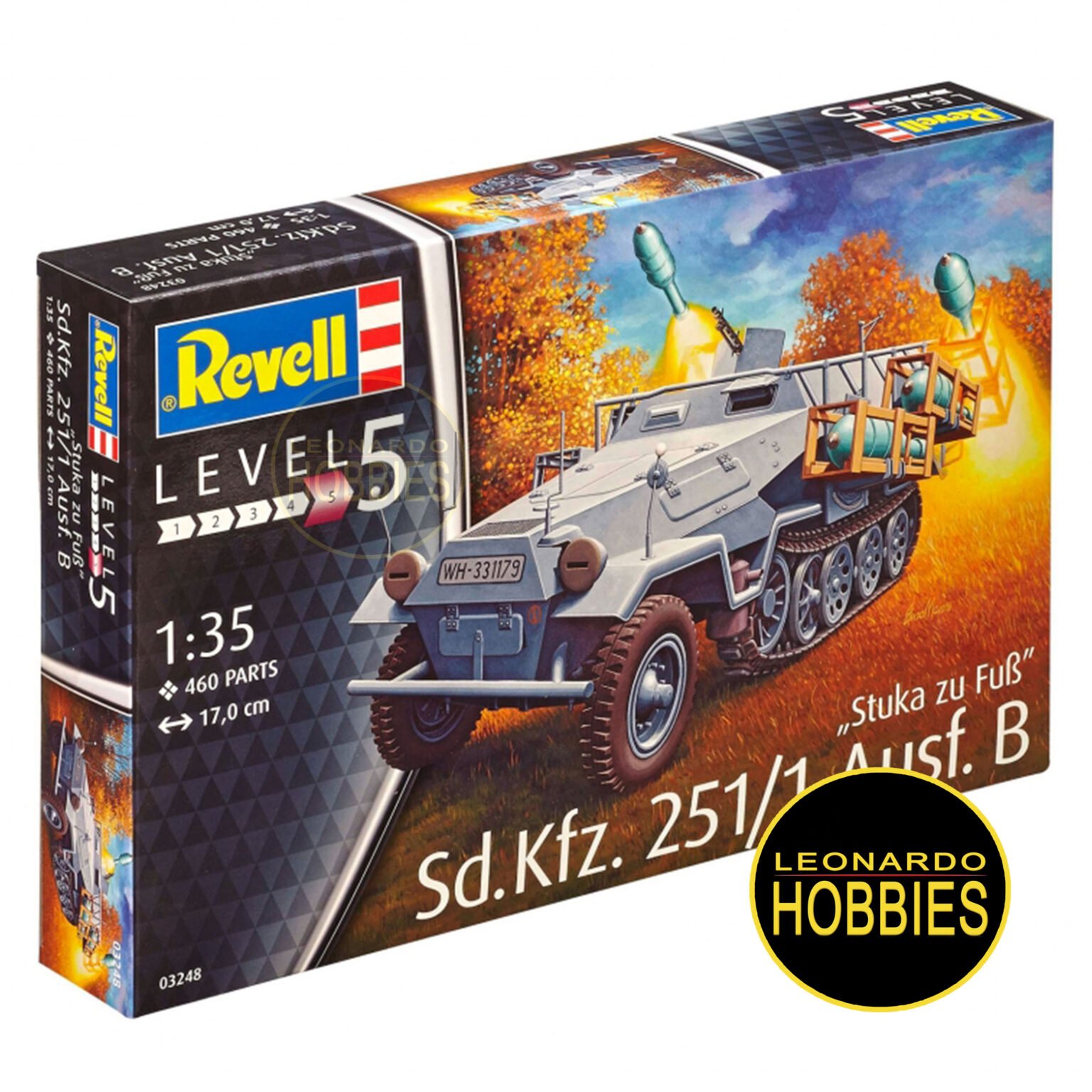 Sd. Kfz. 251/1 Ausf. B Escala 1/35 Revell 3248 – Leonardo Hobbies