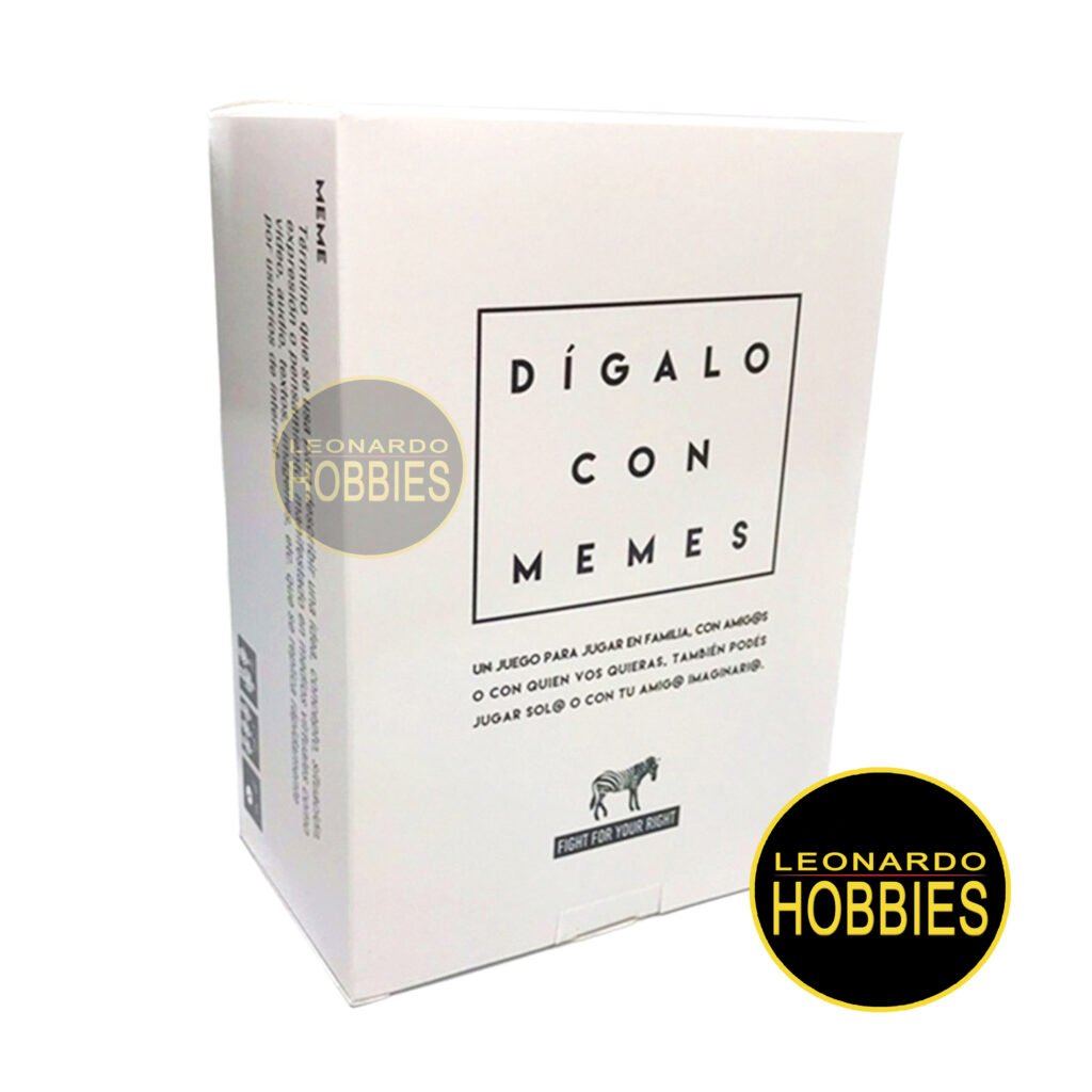 Dígalo con Memes Fight For Your Right – Leonardo Hobbies