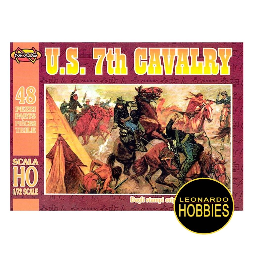 US. 7th Cavalry Escala 1/72 Nexus Atlantic 003 – Leonardo Hobbies