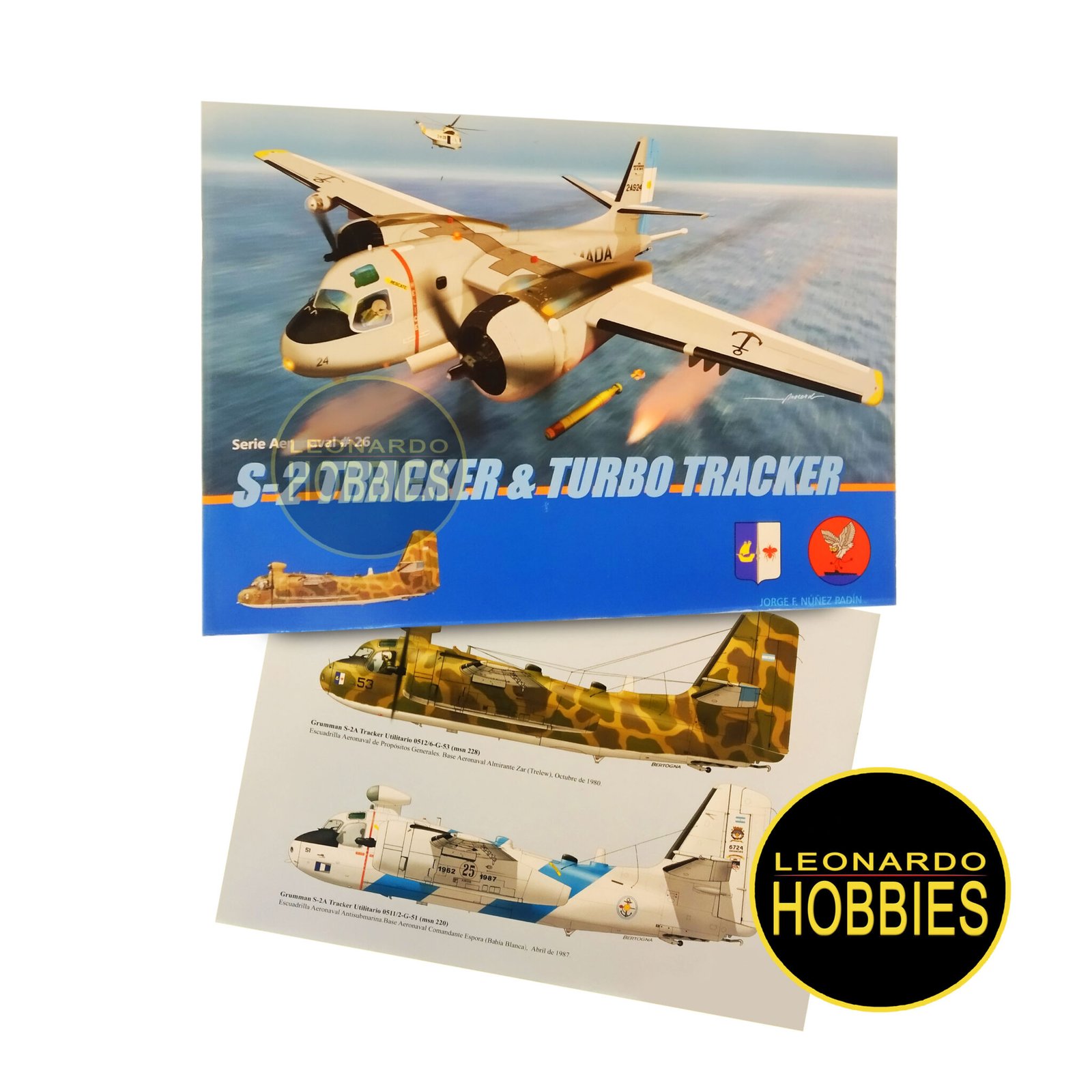 S-2 Tracker & Turbo Tracker Serie Aeronaval #26 Colección Núñez Padin – Leonardo Hobbies