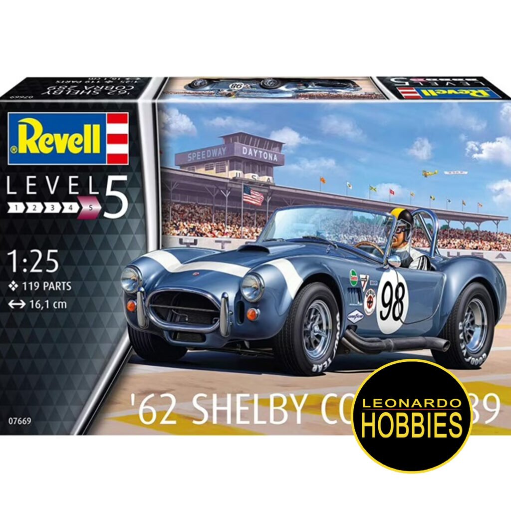 AC Cobra 289 Escala 1/25 Revell 7669 – Leonardo Hobbies