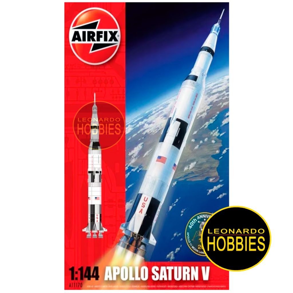 Apollo: SATURN V Escala 1/144 Airfix 11170 – Leonardo Hobbies