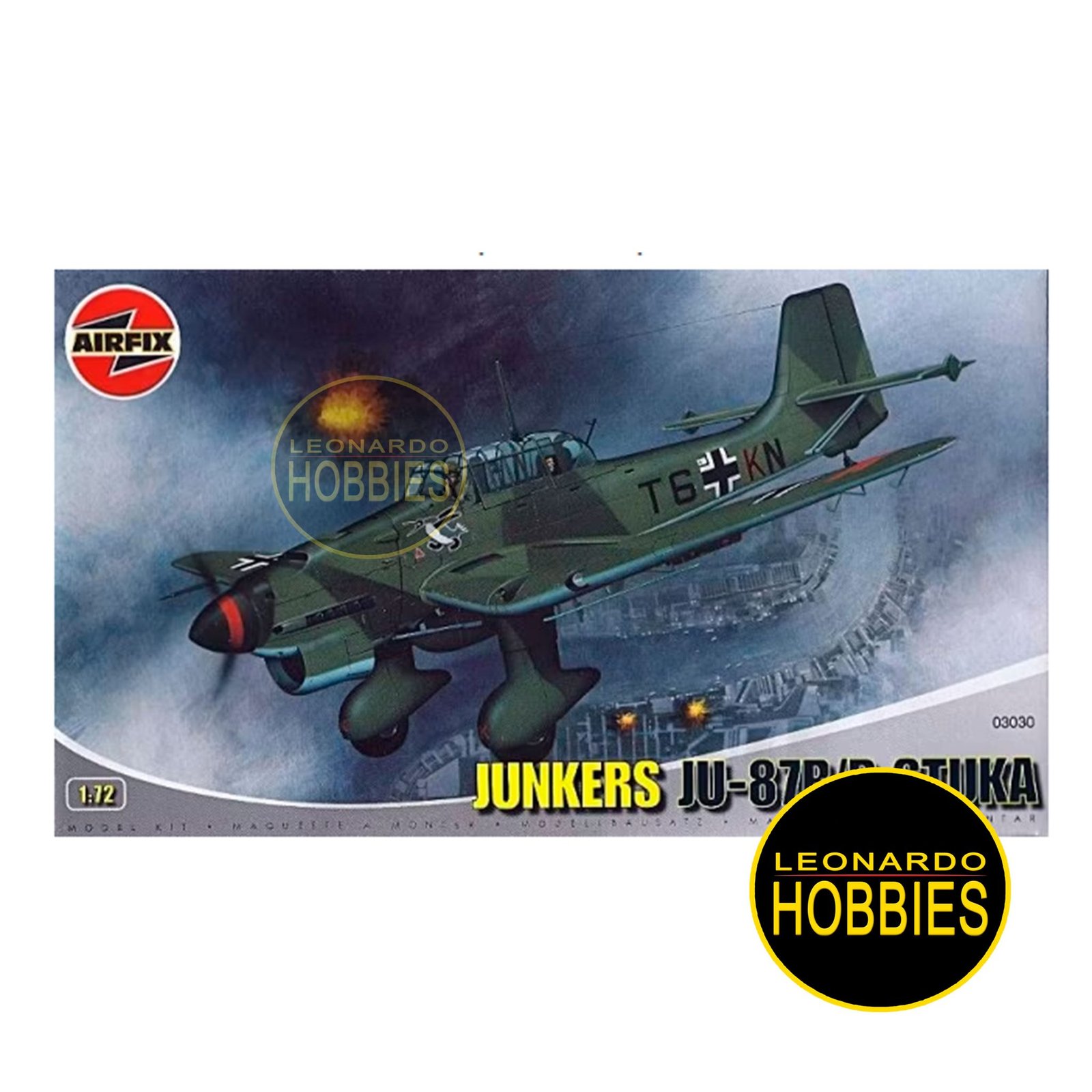 Junkers Ju 87 B/R Stuka Escala 1/72 Airfix 03030 – Leonardo Hobbies