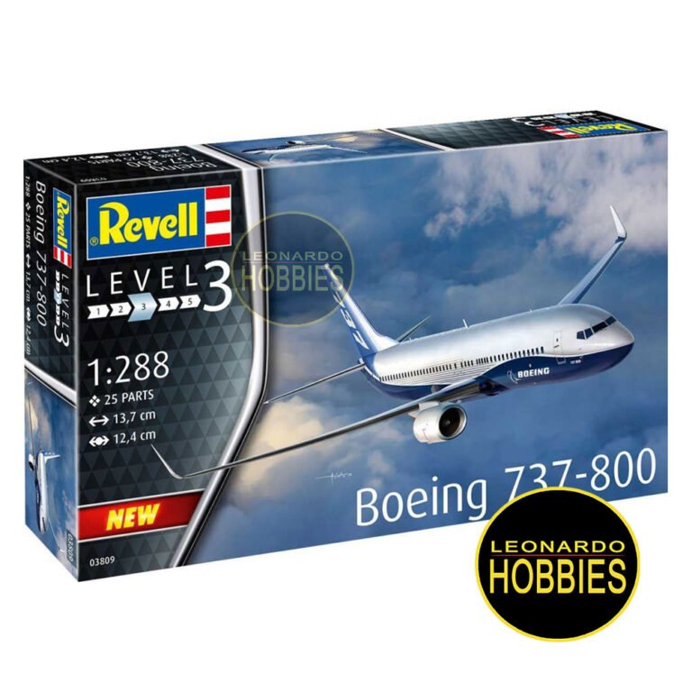 Boeing 737-800 Escala 1/144 Revell 03809 – Leonardo Hobbies